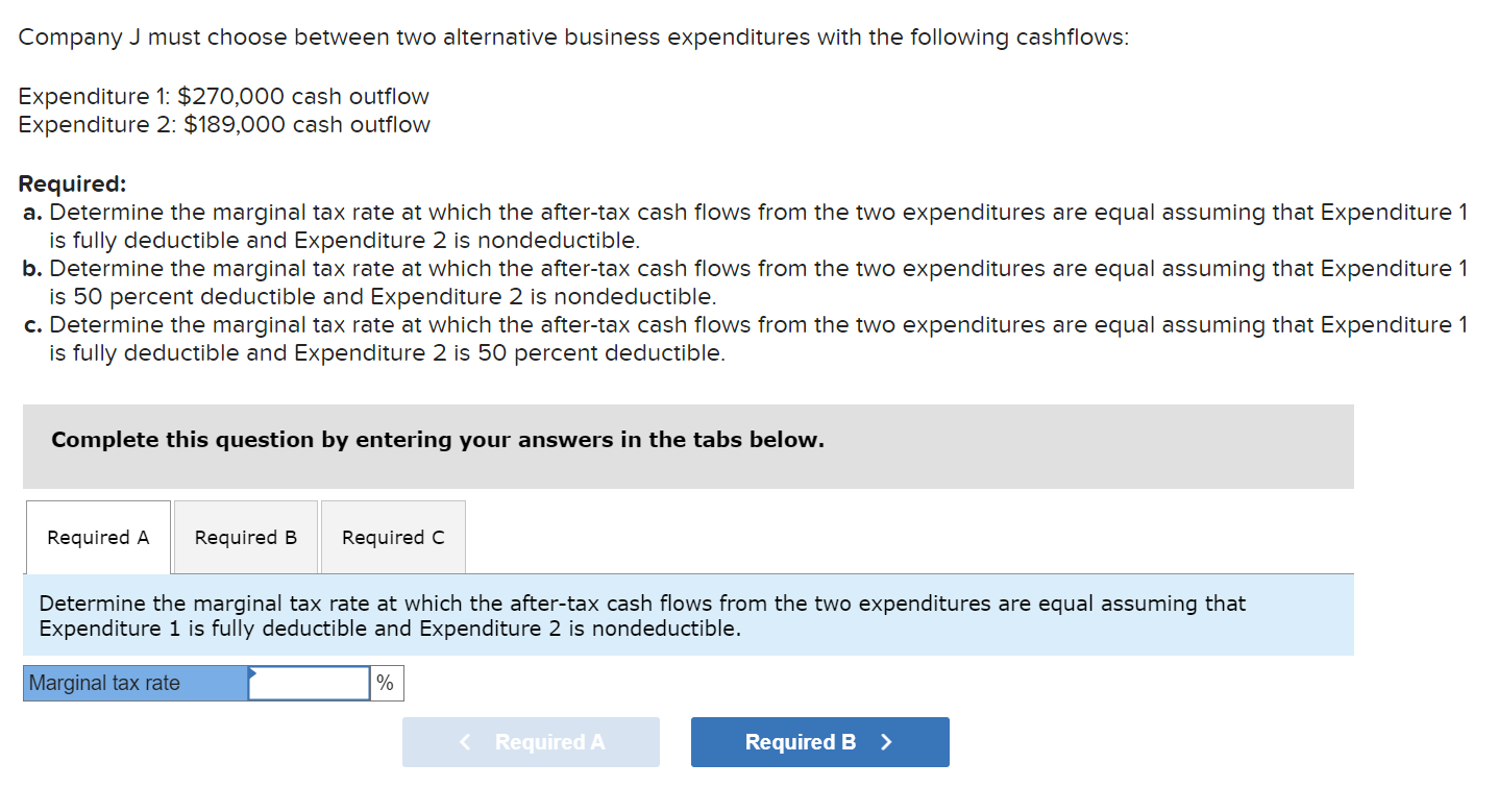 Company J must choose between two alternative | Chegg.com