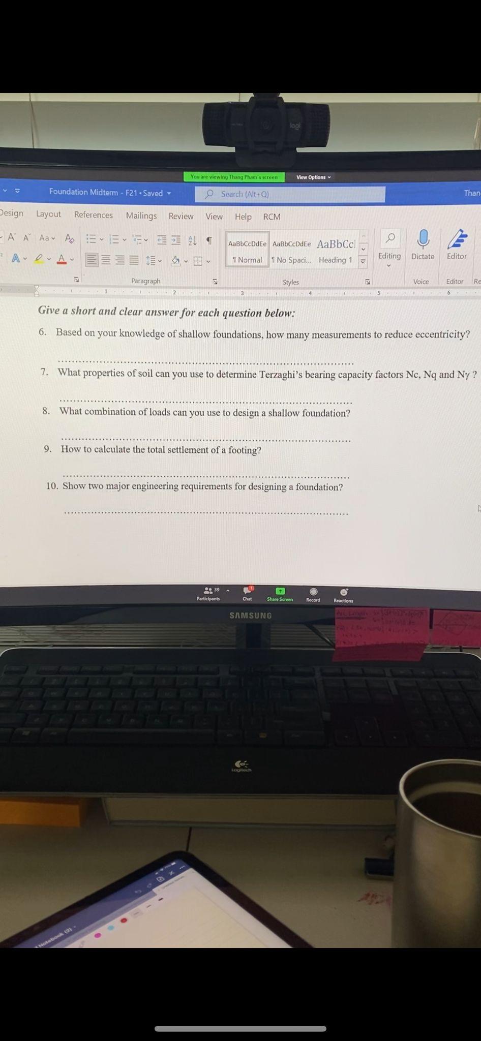 Solved You are viewing Thang Pham's screen View Options | Chegg.com