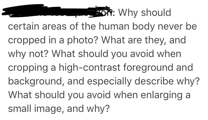 Solved : Why should certain areas of the human body never be | Chegg.com