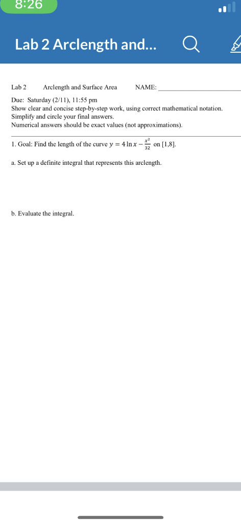 Solved Due: Saturday (2/11),11:55pm Show clear and concise | Chegg.com