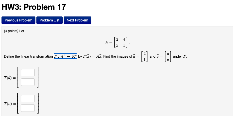 Solved HW3: Problem 15 Previous Problem Problem List Next | Chegg.com