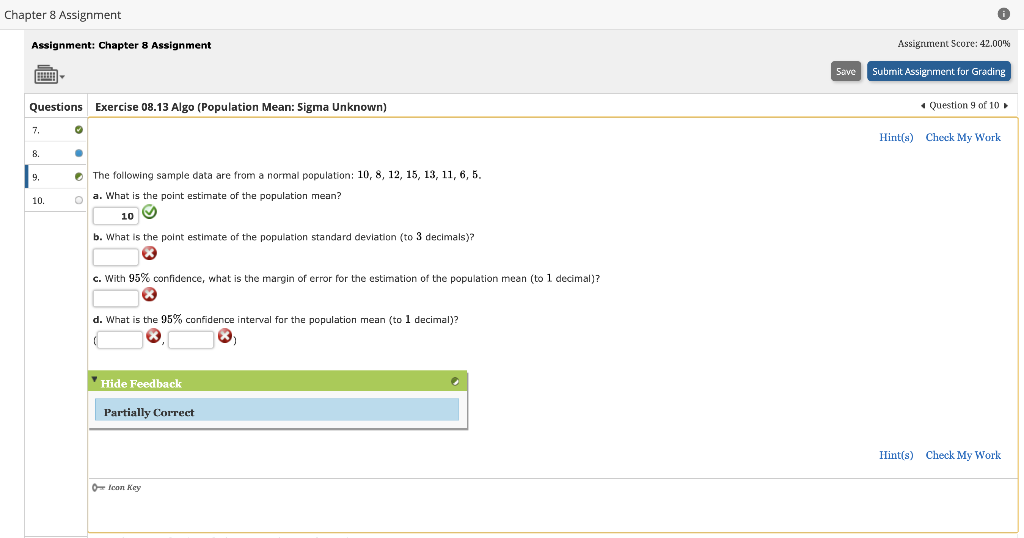 Solved Chapter 8 Assignment Assignment: Chapter Assignment | Chegg.com