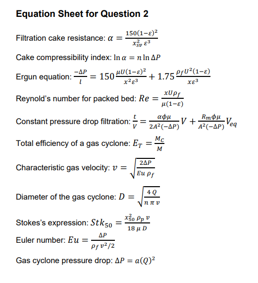 Q2. You are a process engineer responsible for | Chegg.com