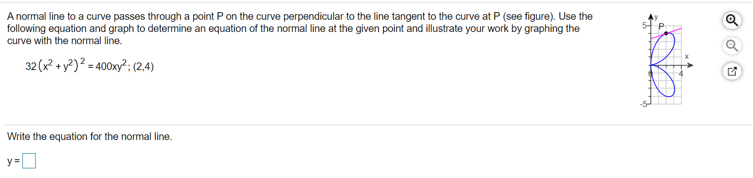 Solved A normal line to a curve passes through a point P on | Chegg.com