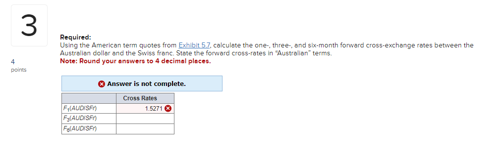 Solved Exchange RatesRequired: Using the American term | Chegg.com
