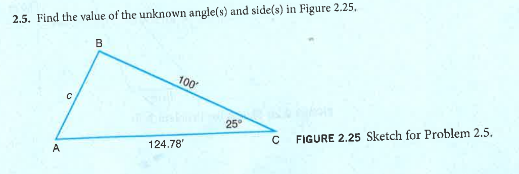 Solved 2.5. Find the value of the unknown angle(s) and | Chegg.com