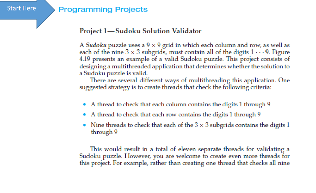Solved Project 1-Sudoku Solution Validator A Sudoku puzzle | Chegg.com