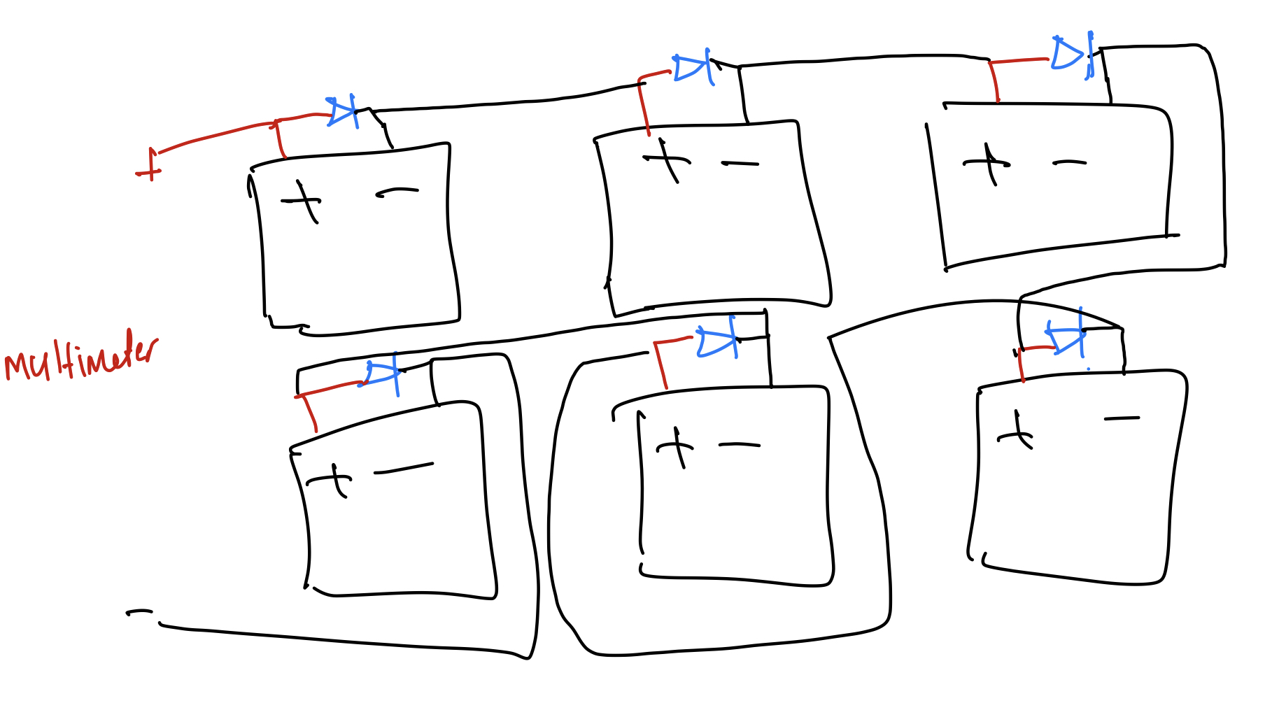 Solved Please draw a TCT configuration circuit with 6 solar | Chegg.com