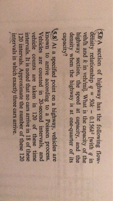 Solved 5.12 A toll booth on a turnpike is open from 8:00 | Chegg.com