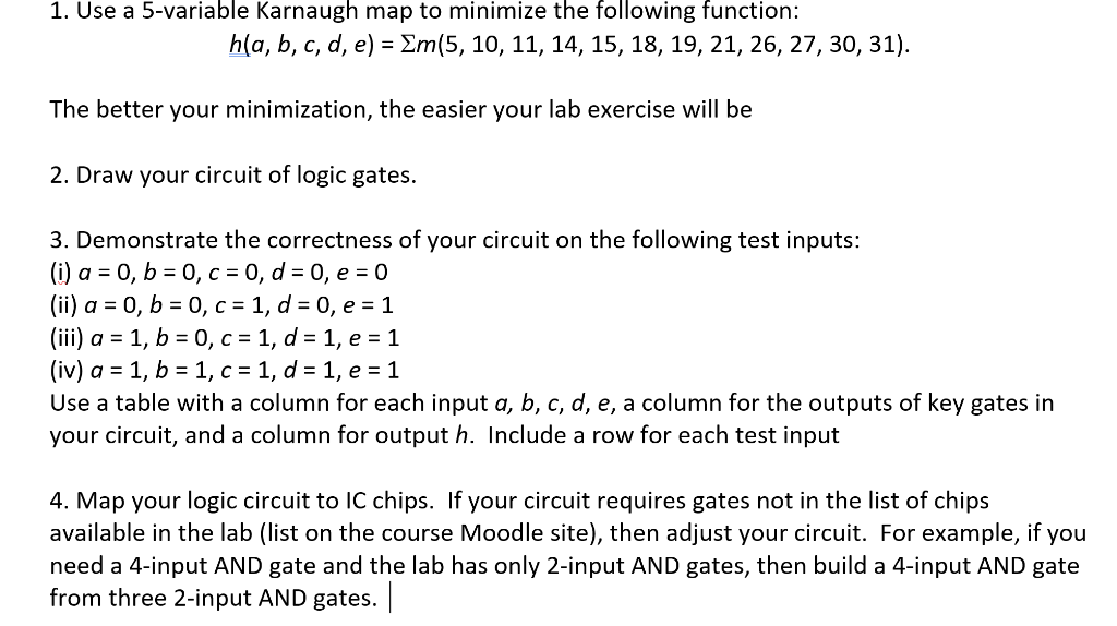 5 Variable Karnaugh Map