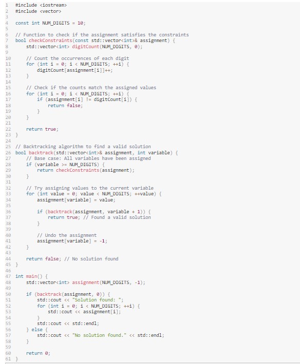 Solved I require an answer and understanding the puzzle. Ten | Chegg.com