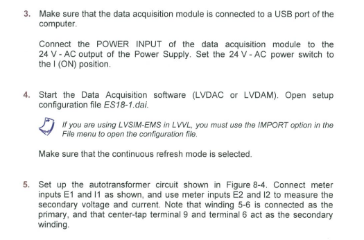 Solved 3. Make sure that the data acquisition module is | Chegg.com