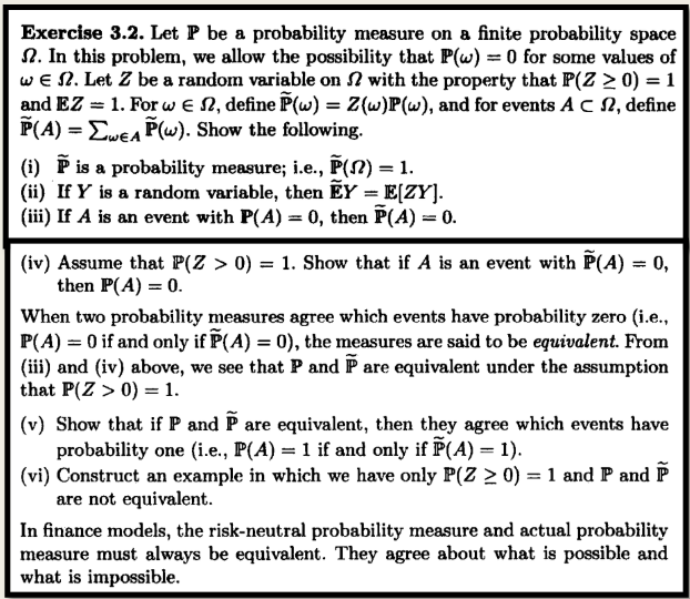 Solved Exercise 3.2. ﻿Let P ﻿be a probability measure on a | Chegg.com