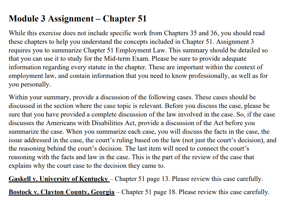 Solved Module 3 ﻿assignment ﻿chapter 51while This Exercise