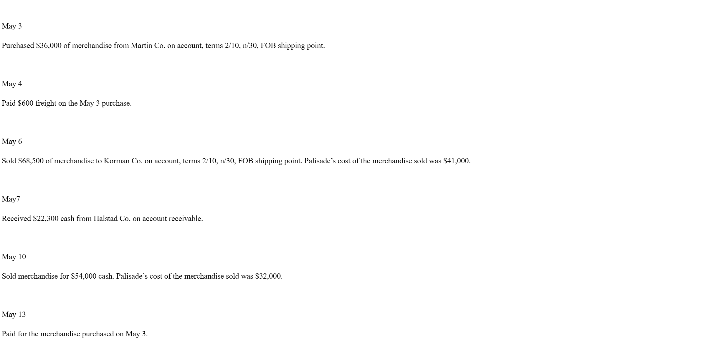 Post the CJE's to the Ledger Accounts. PART 13 | Chegg.com