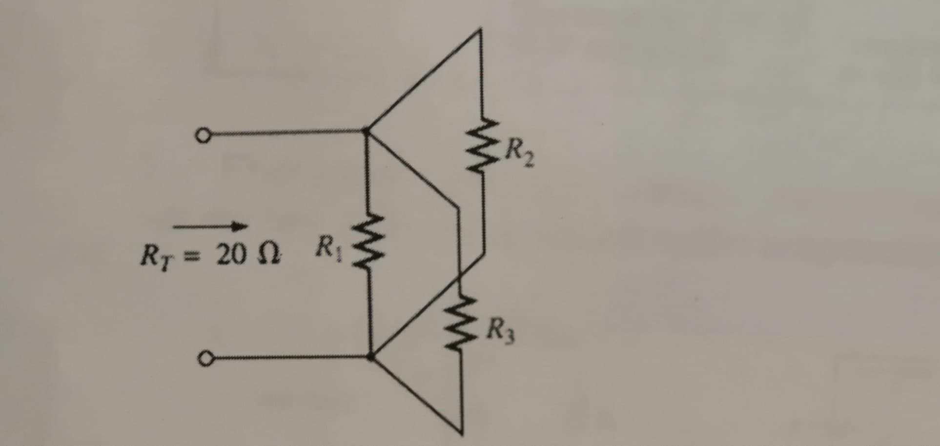 Solved Determine the unknown resistors in the following | Chegg.com