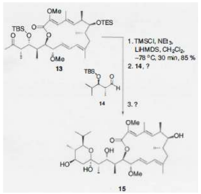Solved Омо -OTES TBS O ÓMO 13 1. TMSCI, NES LHMDS, CH2Cl2, | Chegg.com