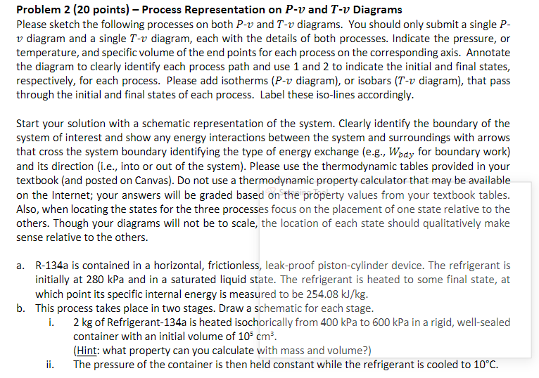 [Solved]: Problem 2 (20 points) - Process Representation o