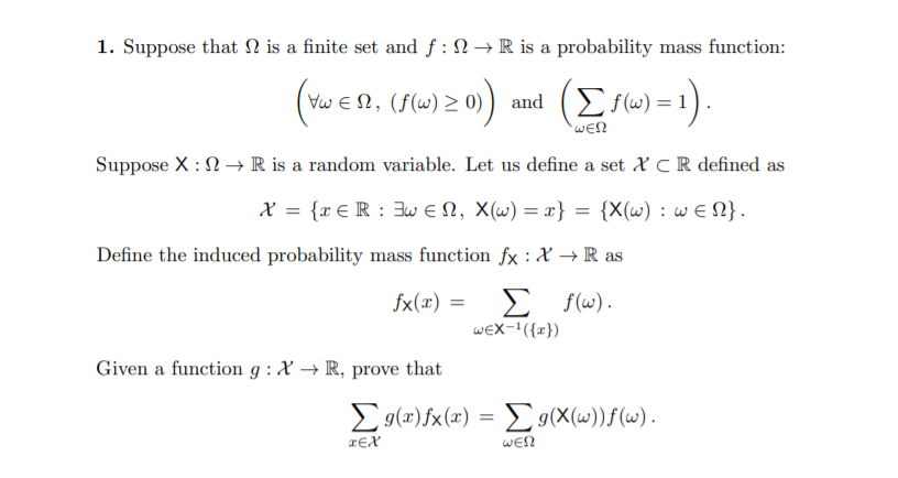 Solved 1. Suppose that I is a finite set and f: 2R is a | Chegg.com