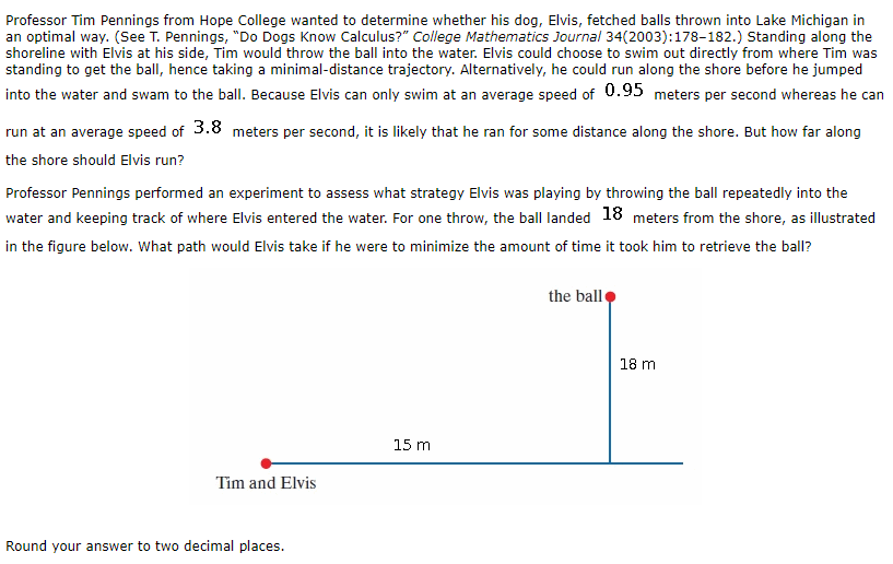Solved Professor Tim Pennings from Hope College wanted to | Chegg.com