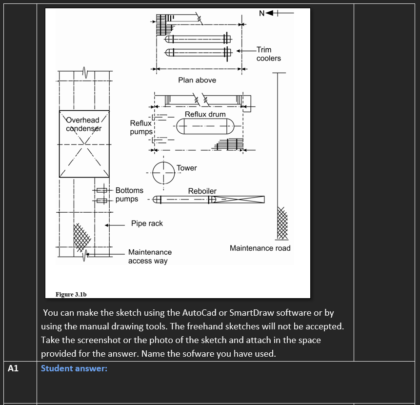 Study carefully the below given PFD (process flow | Chegg.com