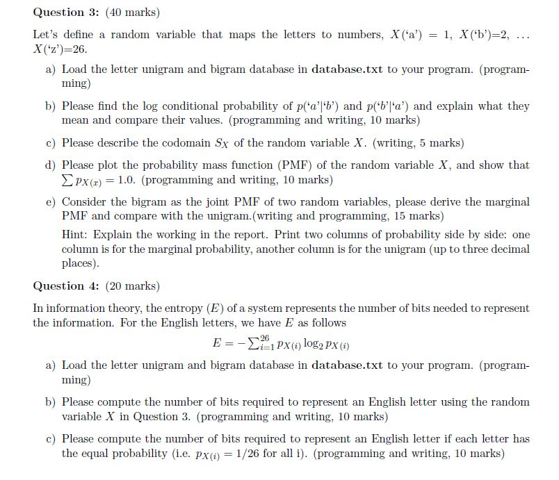 The programming is to be done via python. But you may | Chegg.com