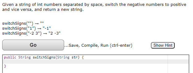 Solved Given a String, switch the "X" to "0" and vice | Chegg.com