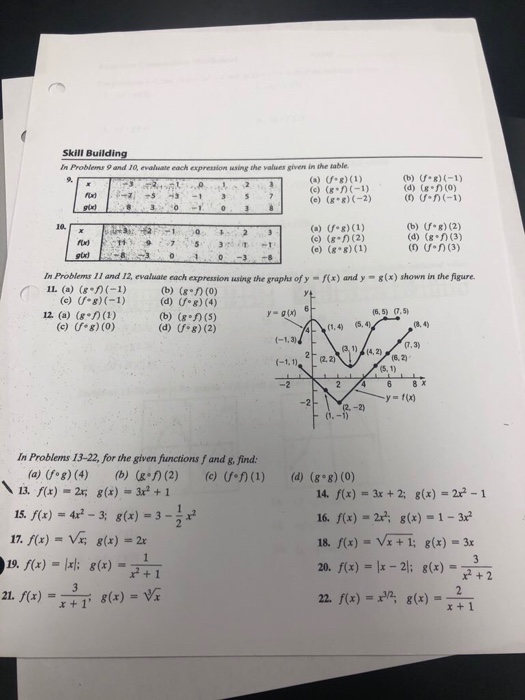 Solved Skill Building In Probiens 9 and 10, evaluate each | Chegg.com