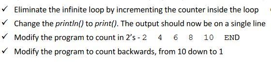 Solved public class Lab3_Counting { public static void | Chegg.com