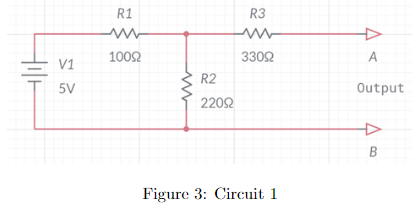 Solved Figure 3: Circuit 1 2. Find the Thévenin's and | Chegg.com