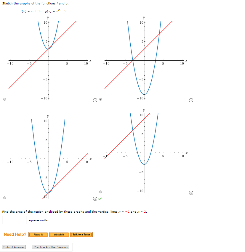 Solved Sketch the graphs of the functions fand g. F(x) = x + | Chegg.com
