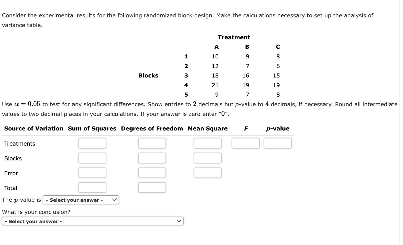 Solved Consider the experimental results for the following | Chegg.com