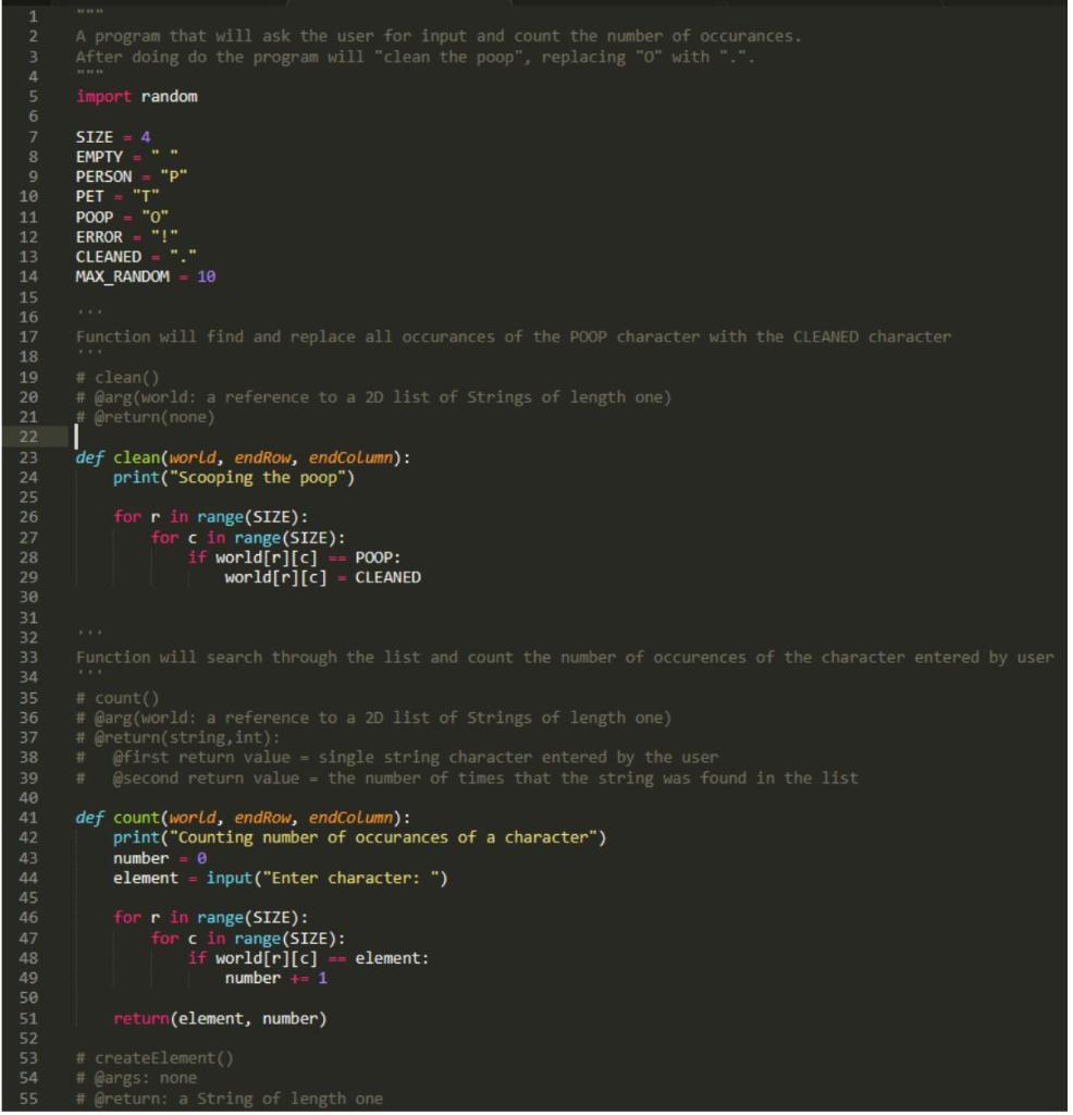 Solved The function getendpoint will have endrow and | Chegg.com