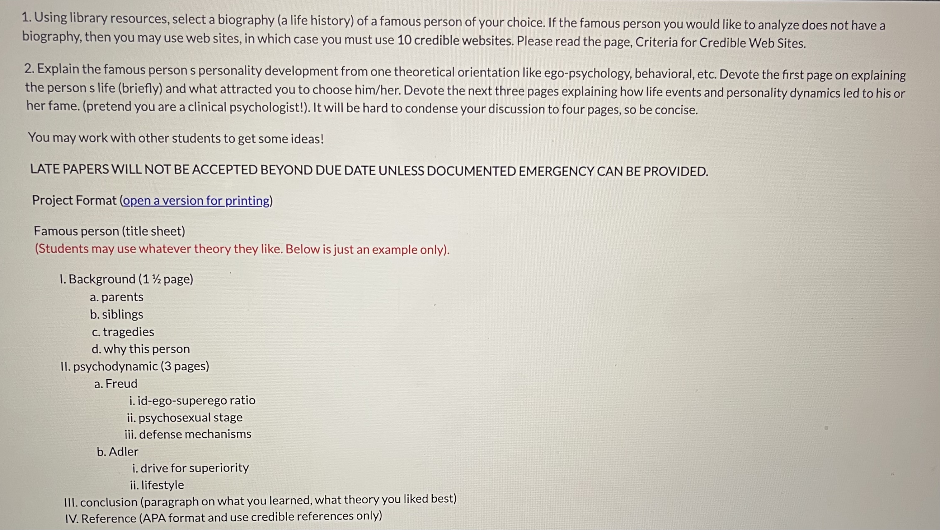 Solved 1. Using library resources, select a biography (a | Chegg.com