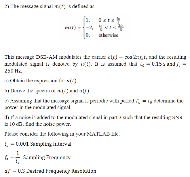 Solved ****** THIS IS A MATLAB QUESTION********** Please | Chegg.com