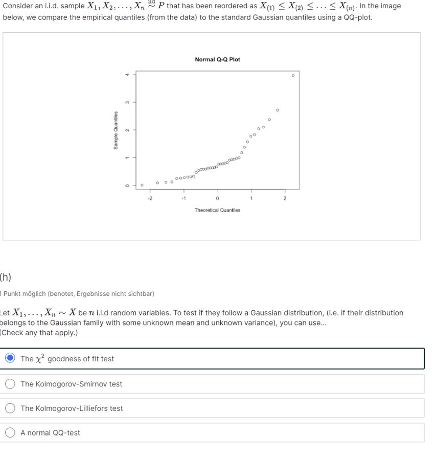 Solved Consider an i.i.d. sample X1, X2, ..., X, P that has | Chegg.com