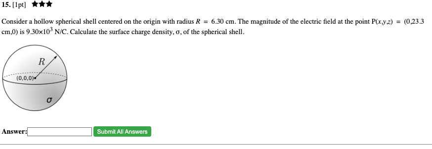 Solved Consider a hollow spherical shell centered on the | Chegg.com