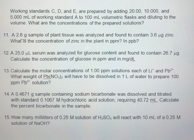 Solved Styles 1. A solution is prepared by dissolving 1.26 g | Chegg.com