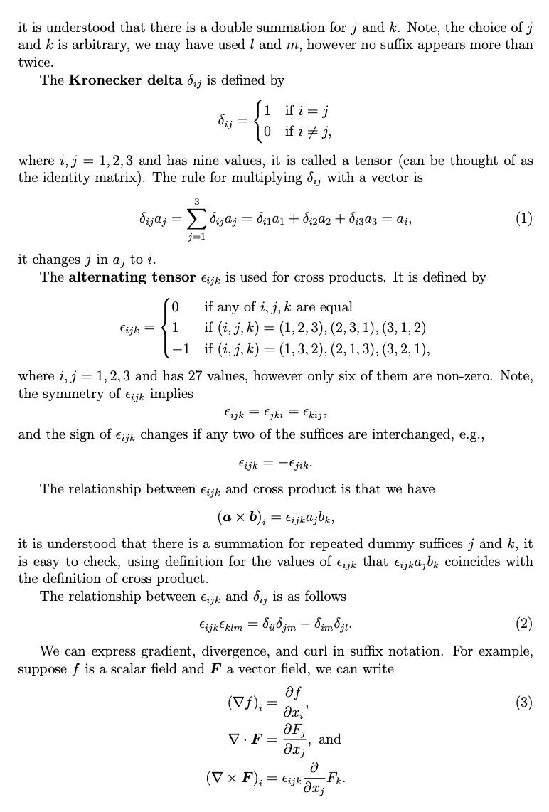 Solved Question 4: Suffix Notation and Applications (20 | Chegg.com