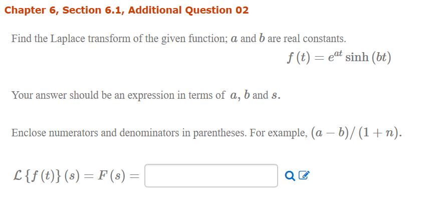 Solved Chapter 6, Section 6.1, Additional Question 02 Find | Chegg.com