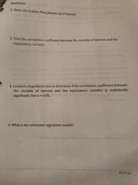 Solved Consider the following data set. This data is in the | Chegg.com
