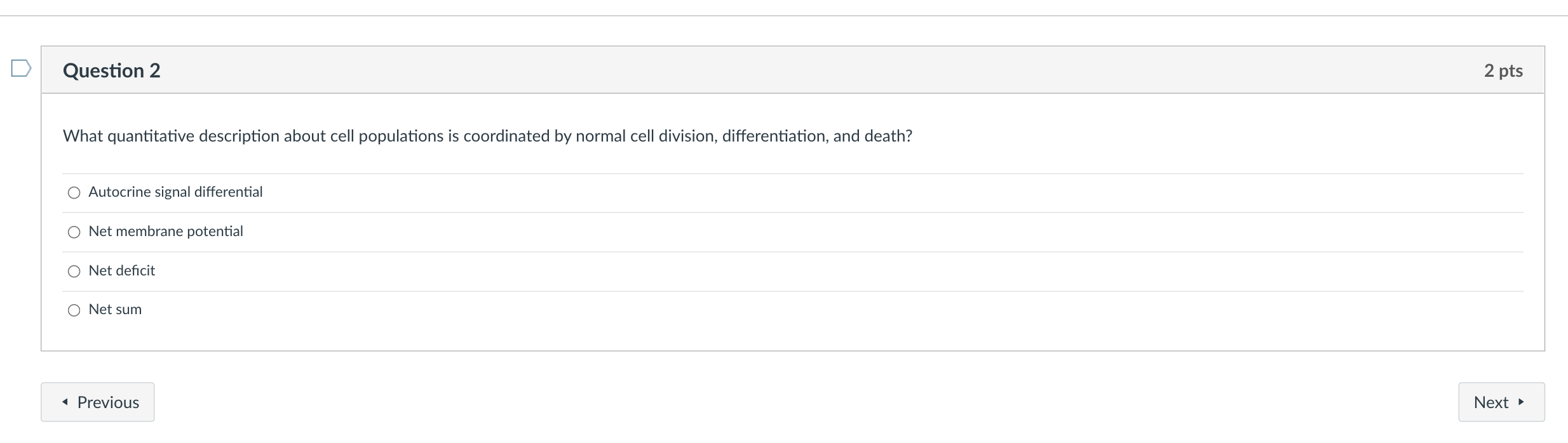 Solved What quantitative description about cell populations | Chegg.com