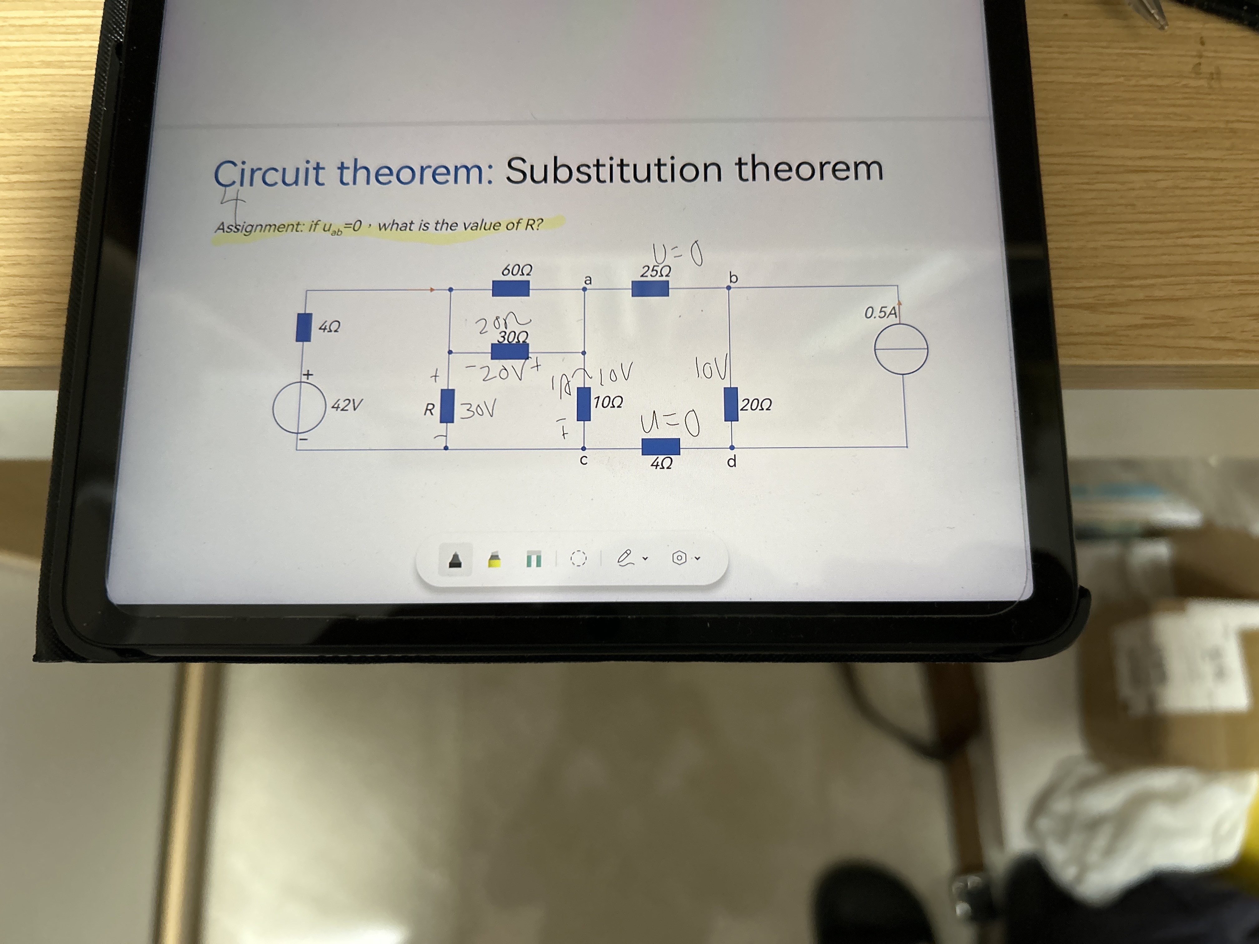 Solved Circuit Theorem Substitution Theorem Ssianment If