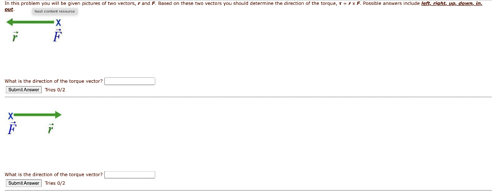 Solved In this problem you will be given pictures of two | Chegg.com