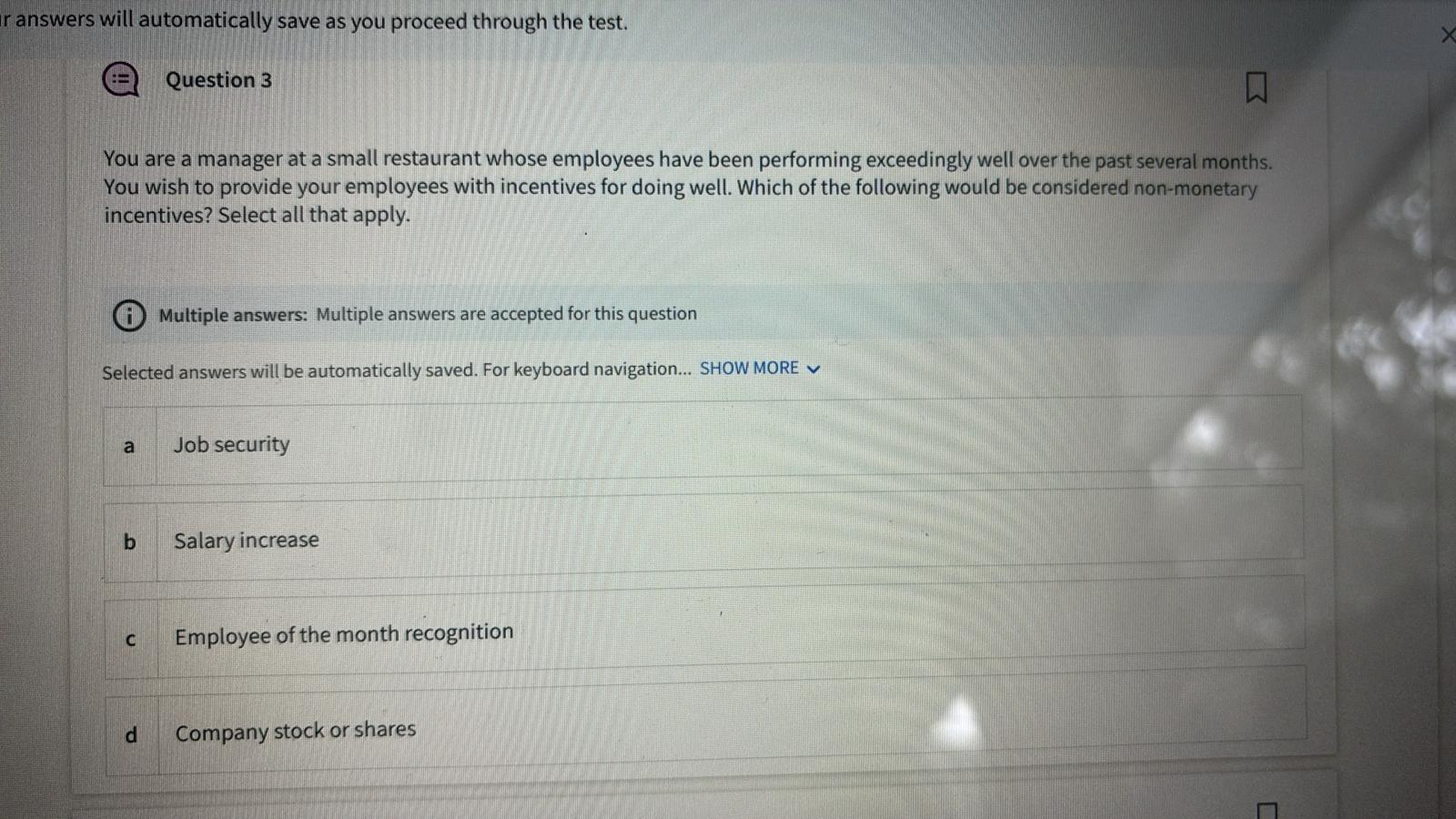 Solved r answers will automatically save as you proceed | Chegg.com