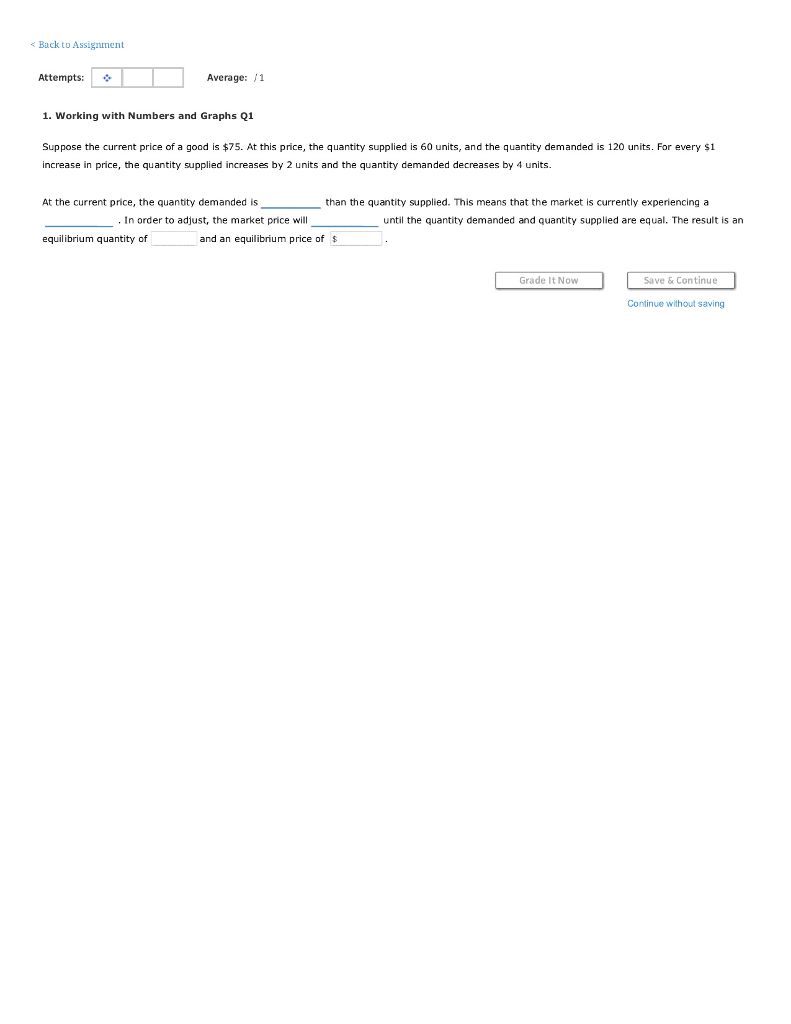 Solved Back To Assignment Attempts Average 1 1 Working 9423