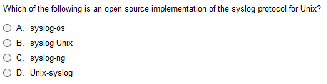 Solved Which of the following is an open source | Chegg.com