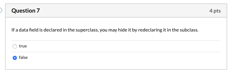 Solved Analyze the following code: public class Test{ public | Chegg.com