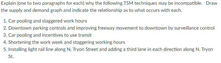 Solved Explain (one to two paragraphs for each) why the | Chegg.com