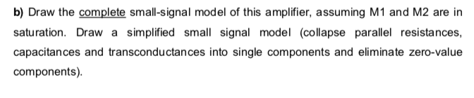 Solved CMOS inverter Consider the CMOS inverter shown below, | Chegg.com